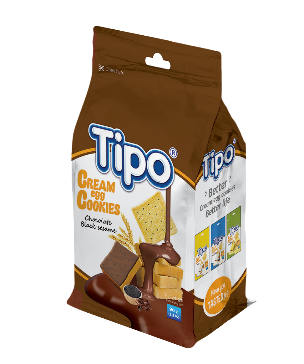 135g Huu Nghi Tipo biscuit wholesaler premium cream egg cookies ...